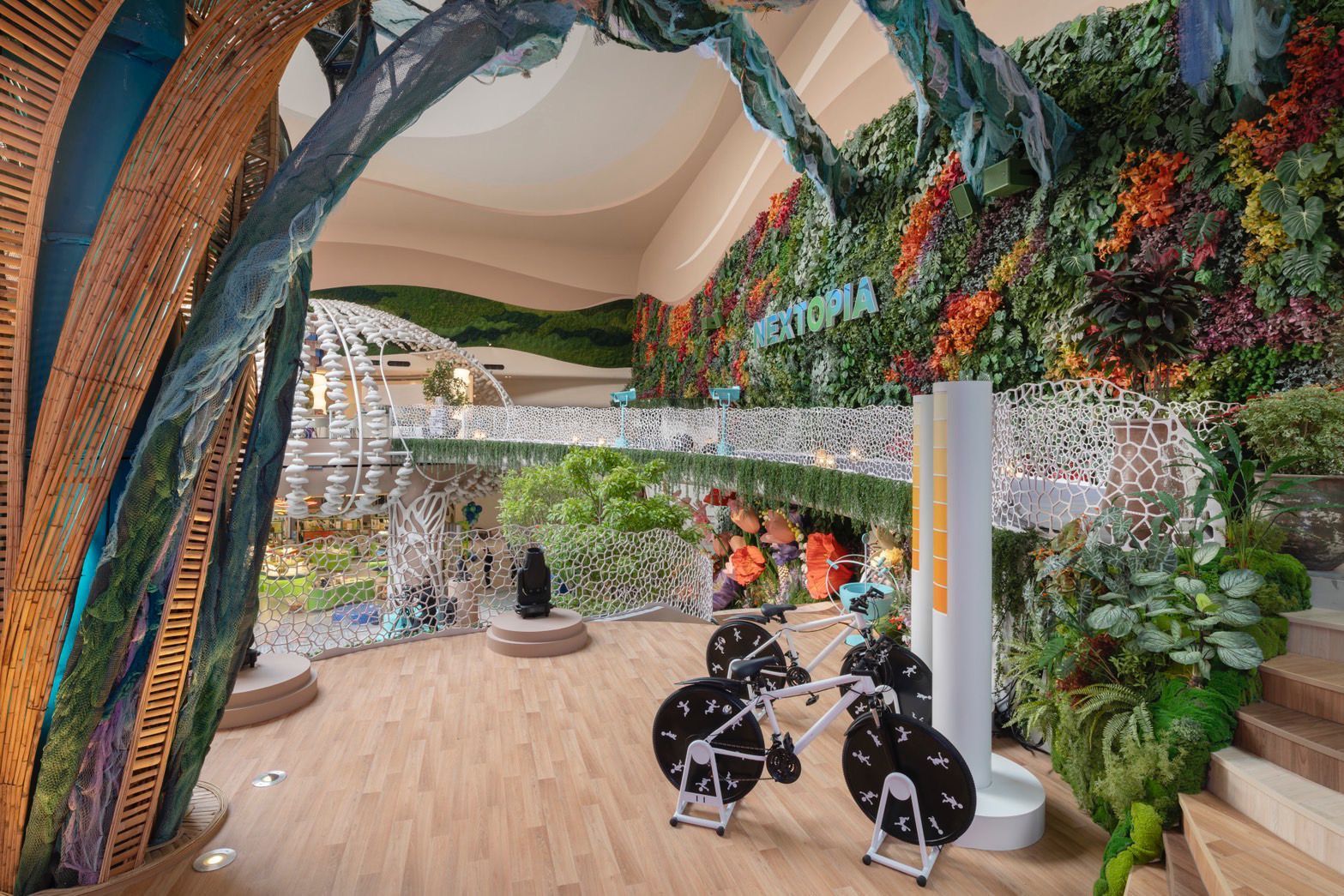Siam Paragon's NEXTOPIA is an eco-friendly hangout space for all