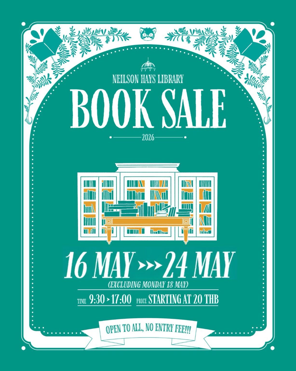 The Neilson Hays Library book sale returns this May | LSA