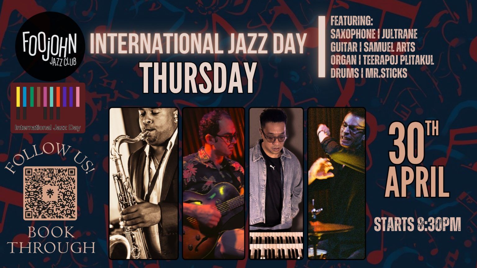 International Jazz Day events to check out in Bangkok this week