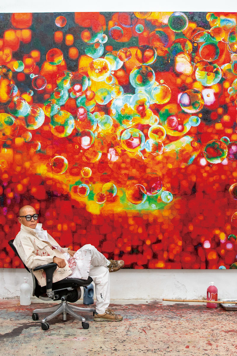 Q&A: Chinese artist Zhang Huan on the relationship of Hennessy with art