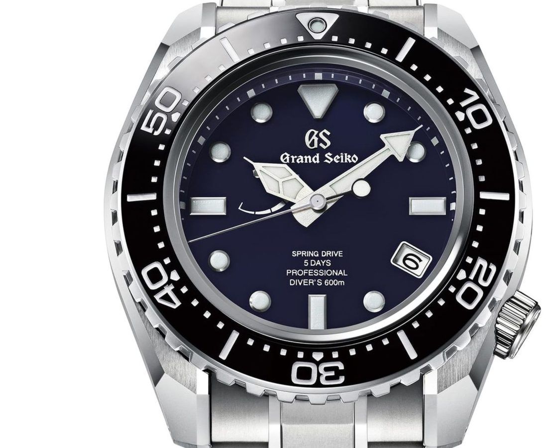 Grand Seiko introduces a new Spring Drive in the SLGA001 dive watch