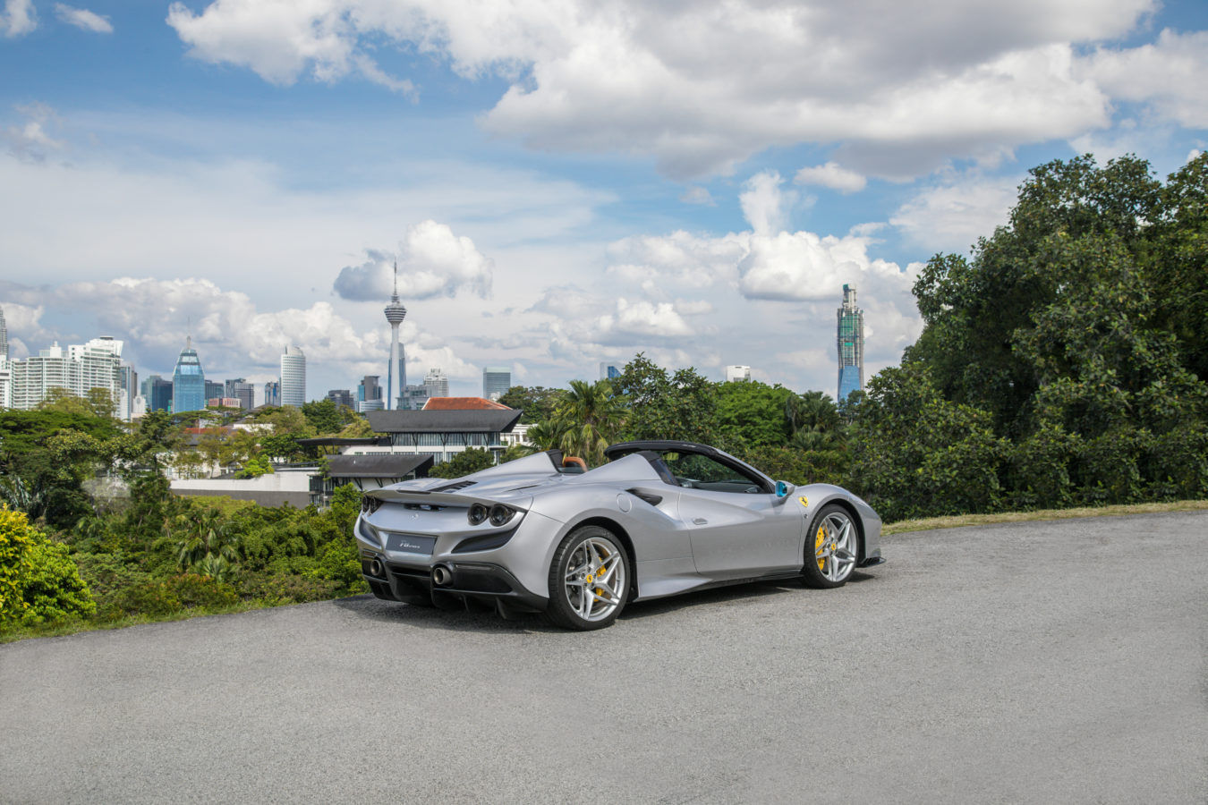 The Ferrari 812 GTS and the F8 Spider make their SEA debut