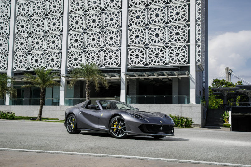The Ferrari 812 GTS and the F8 Spider make their SEA debut