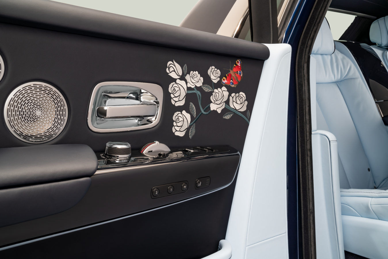The Rolls-Royce Rose Phantom is inspired by a one-of-a-kind flower