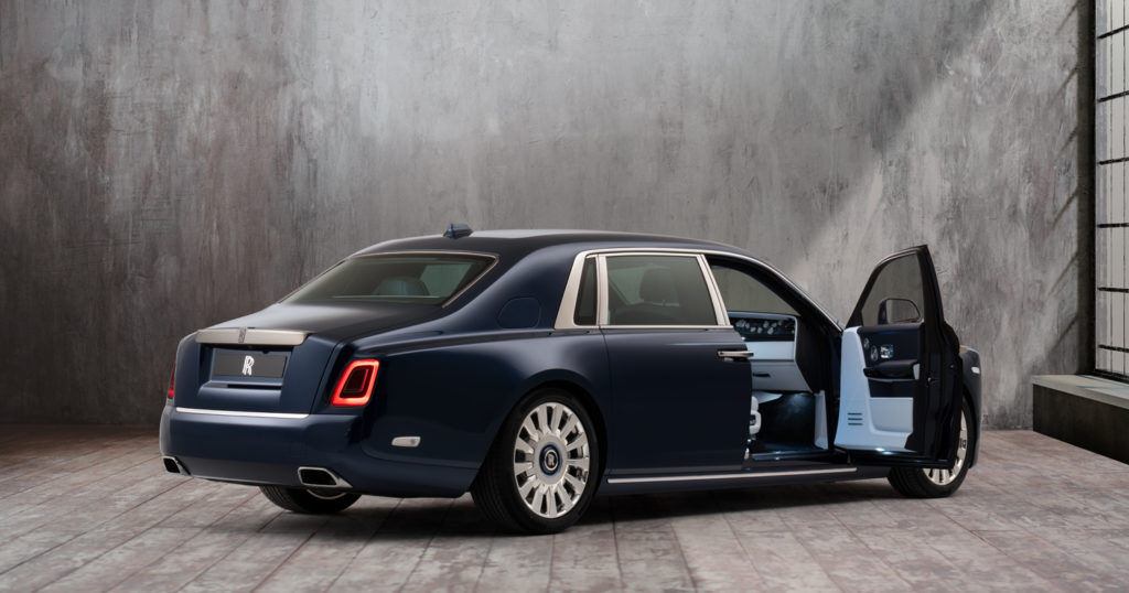 The Rolls-Royce Rose Phantom is inspired by a one-of-a-kind flower