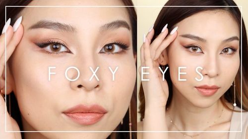 6 tutorials on how to achieve the trendy foxy eye makeup