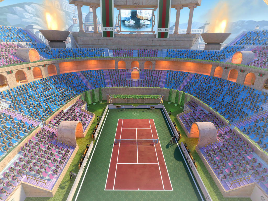 Now your Tennis Clash players can dress up in Gucci with this new collab