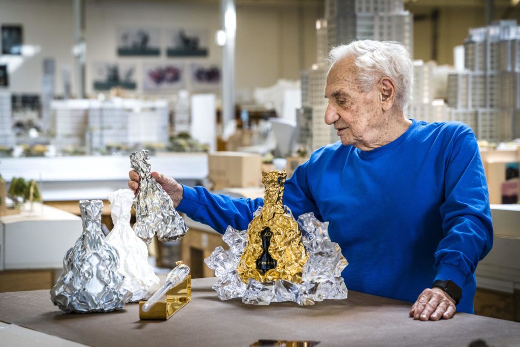 For Hennessy X.O's 150th anniversary, Frank Gehry designs a dazzling ...