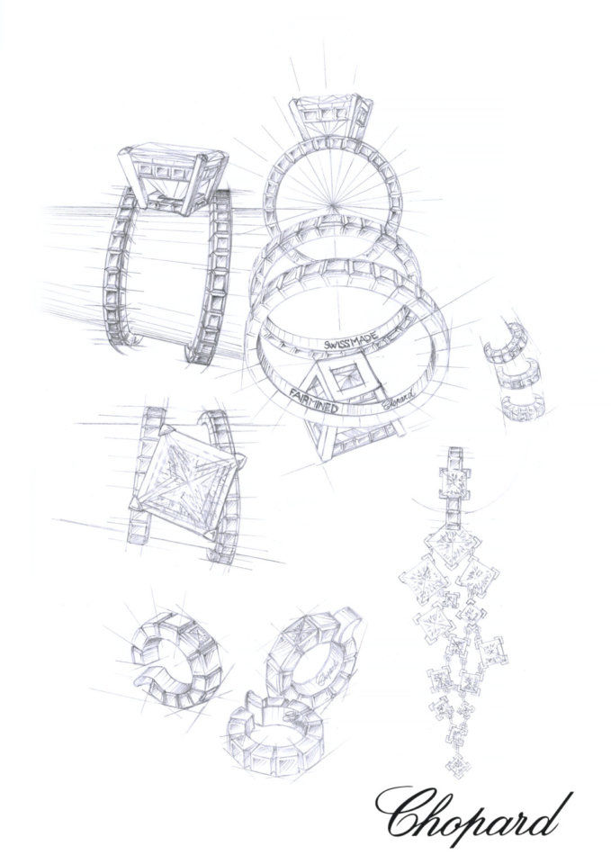 Marion Cotillard designs the new Chopard Ice Cube collection