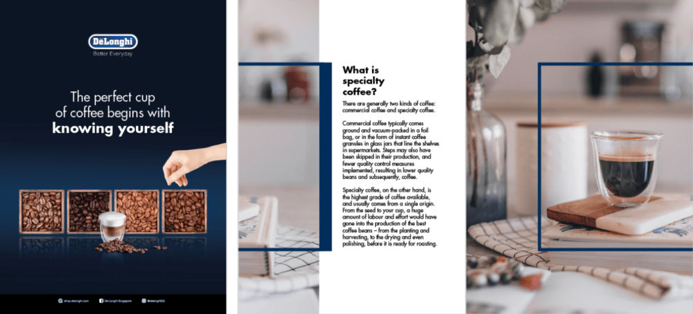 Take the De'Longhi Coffee Quiz and get complimentary coffee kits