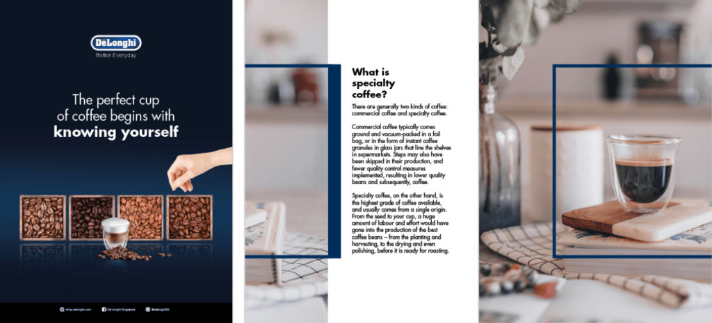 Take the De'Longhi Coffee Quiz and get complimentary coffee kits