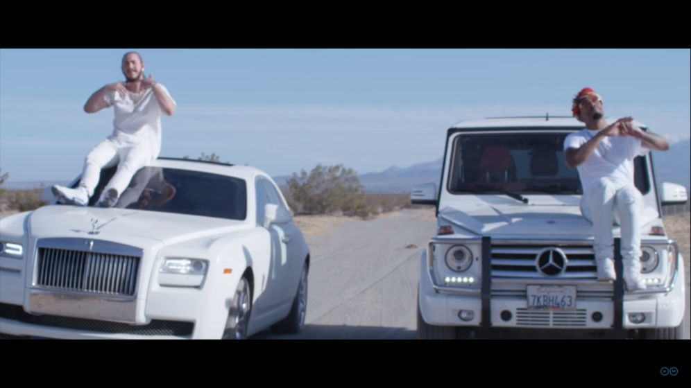 Post Malone music videos showcase his penchant for luxury cars