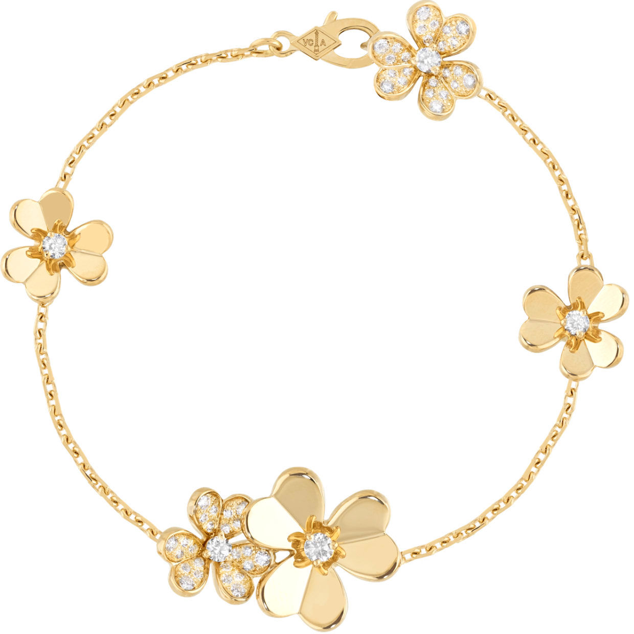 Van Cleef & Arpels’ Frivole collection is reminiscent of a beautiful ...
