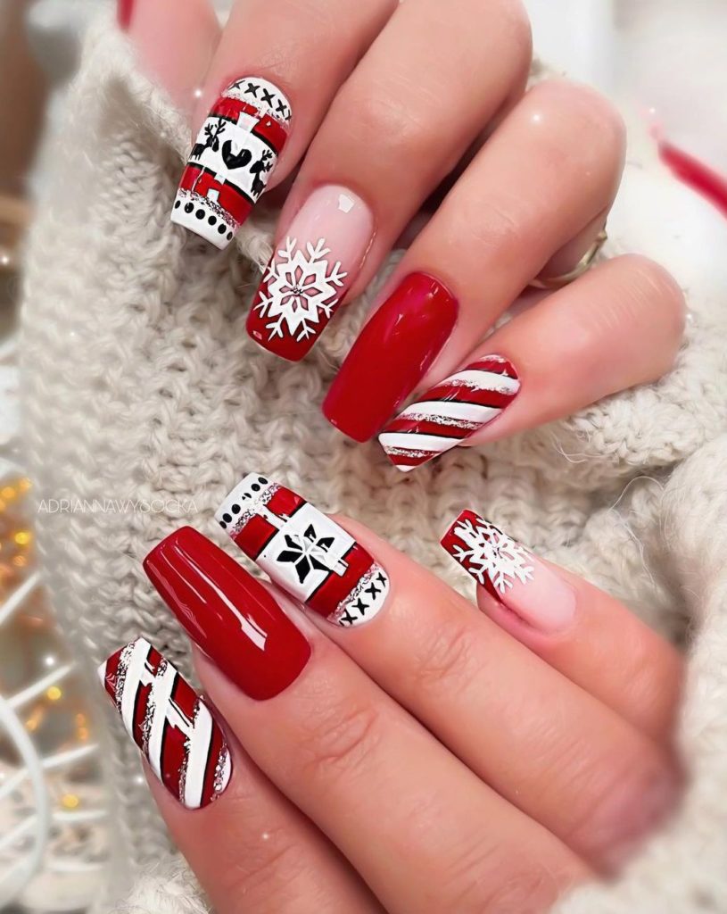 20 festive nail art ideas to try in December 2020