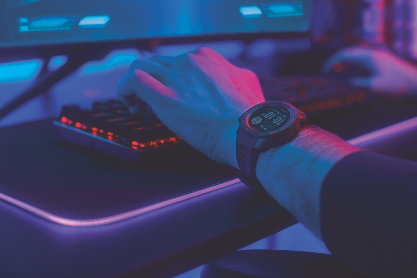 The new Garmin Instinct Esports Edition wearable is designed for gamers