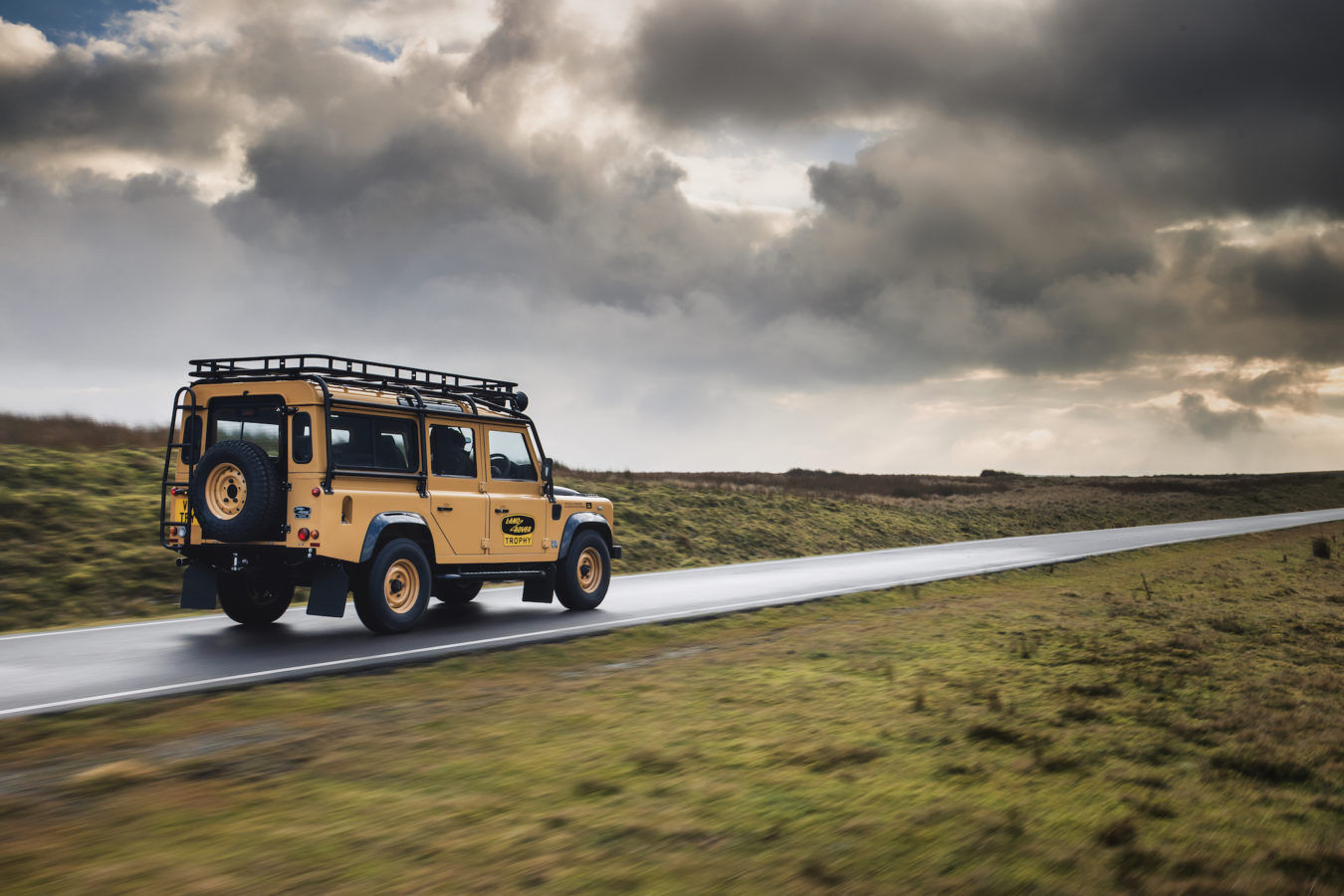 Land Rover unveils a new limited edition Defender Works V8 Trophy