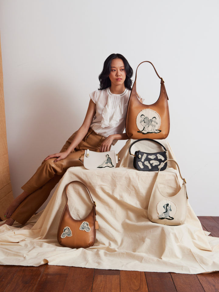 Coach collaborates with local embroidery artist and model, Sheena Liam