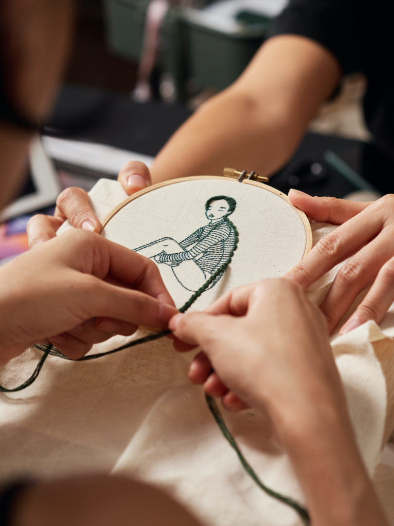 Coach collaborates with local embroidery artist and model, Sheena Liam