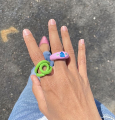 Summer trend: Clay rings are making a comeback and we're into it