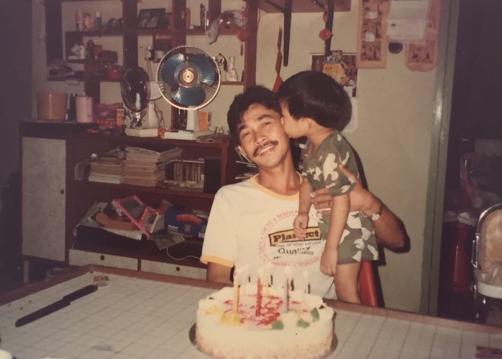 Father’s Day story: Vincent Lua on the road to wisdom through anguish