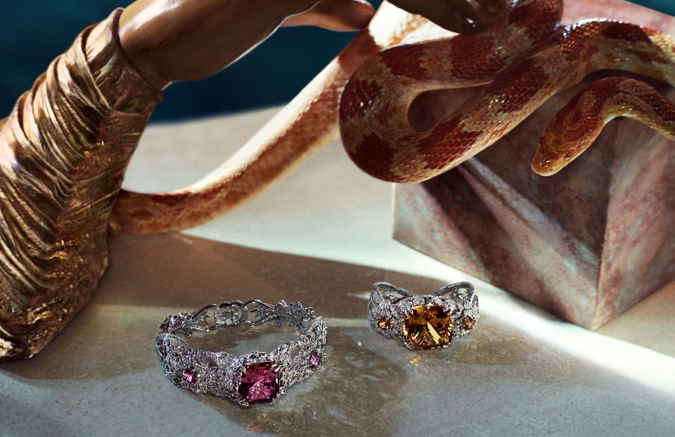 Gucci second collection of High Jewellery is inspired by ethereal skies