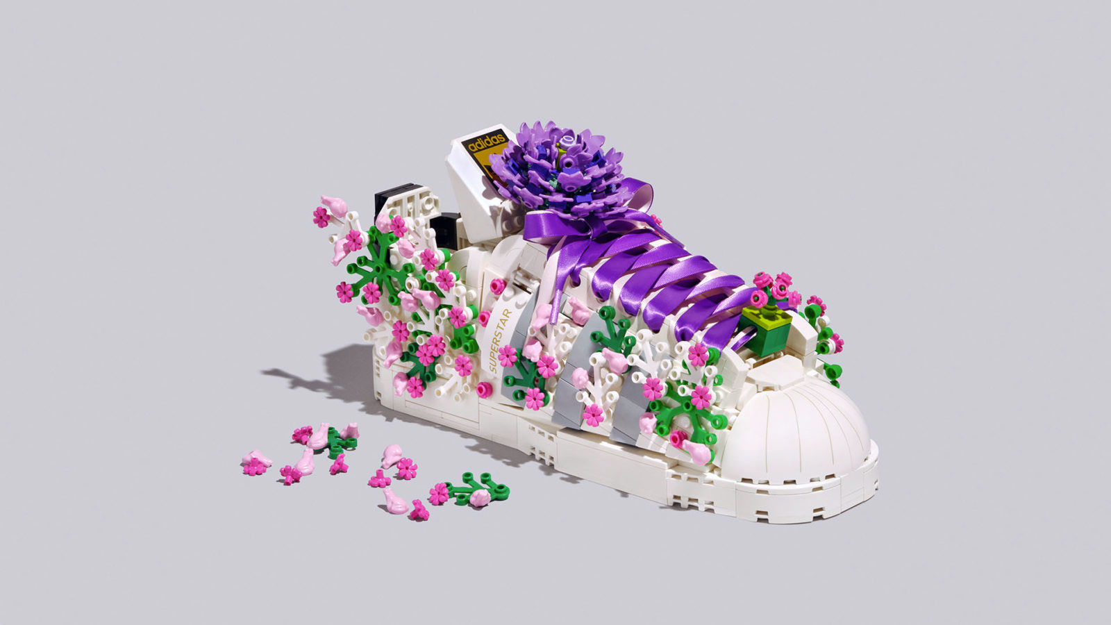 How would you customise the LEGO adidas Originals Superstar sneaker?