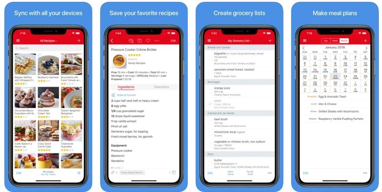 Cook better and eat healthier with these 6 meal-planning apps
