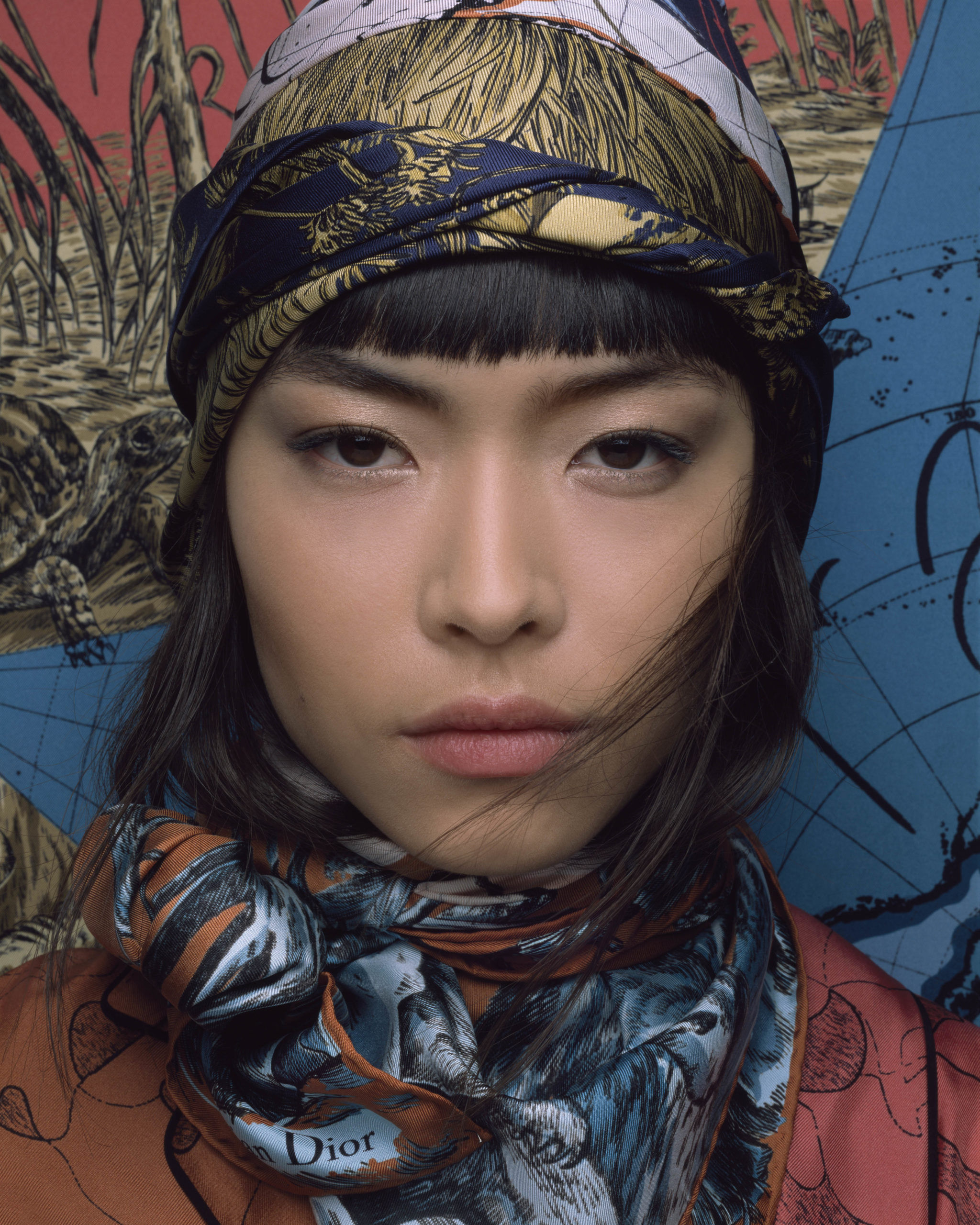 The Dior Silk Scarves caught your attention? Here are 4 ways to style them