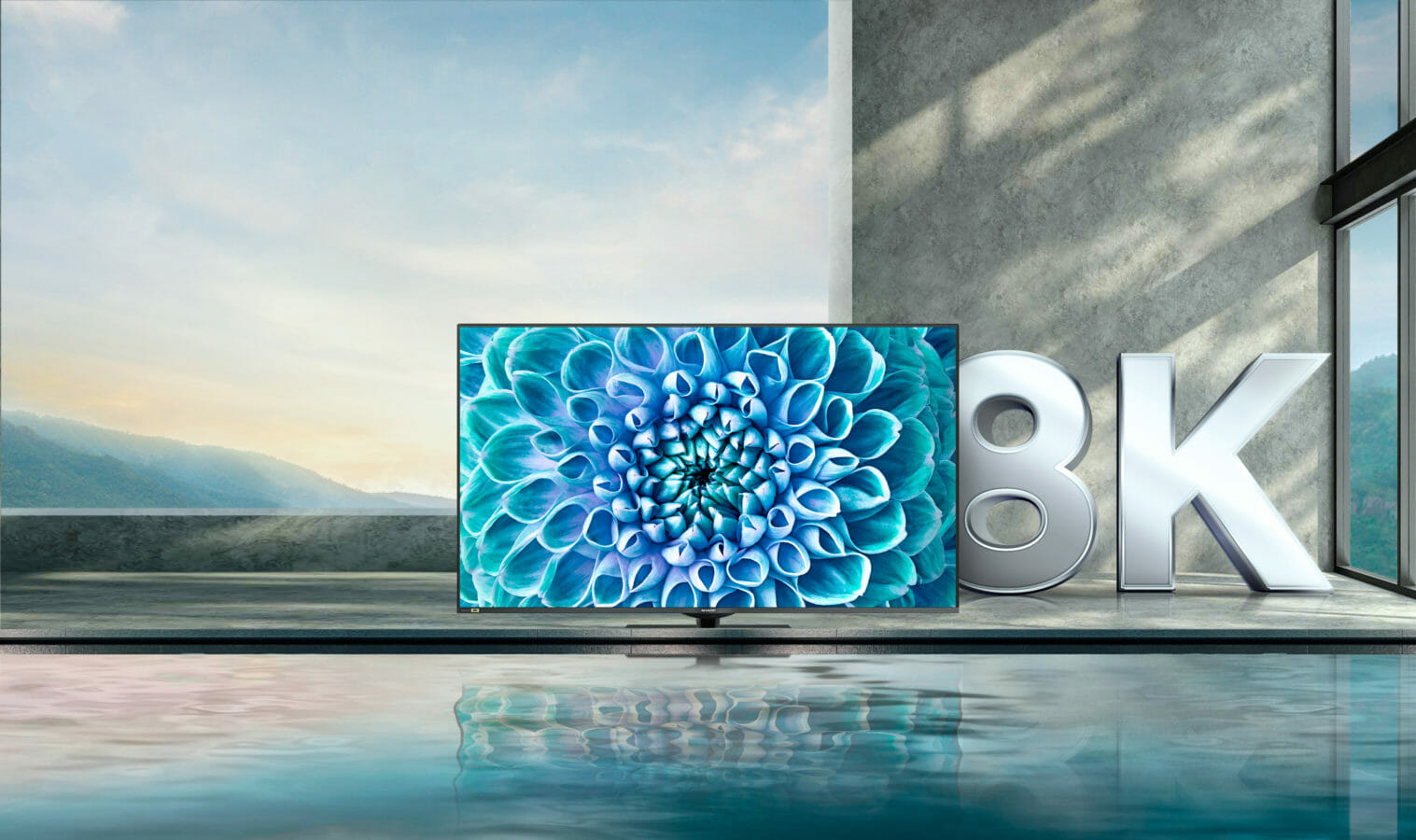 Make family time immersive with SHARP AQUOS The Scenes 8K series