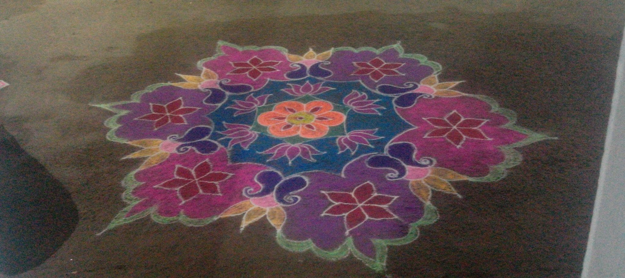 Here’s how to prepare and design kolam for Deepavali effortlessly