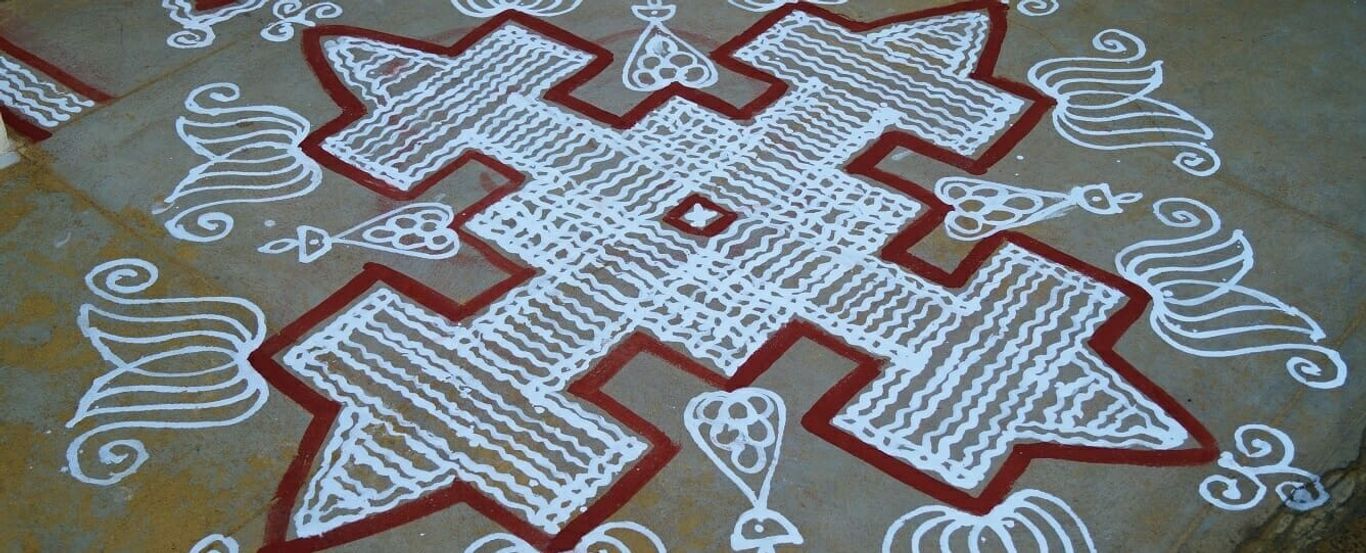 Here’s how to prepare and design kolam for Deepavali effortlessly