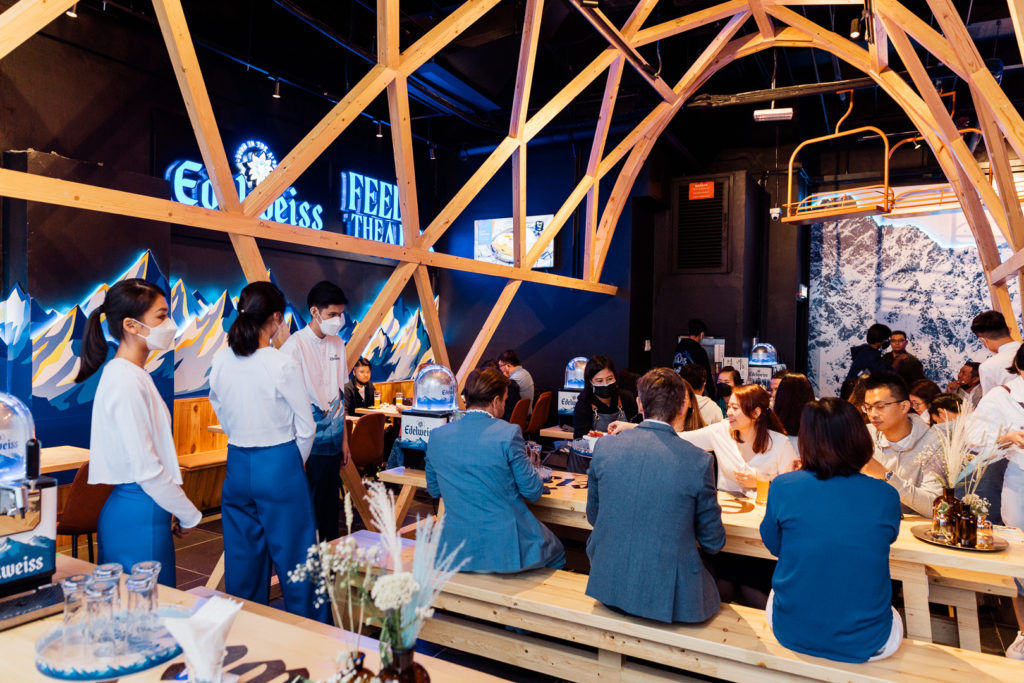 The latest attraction at Resorts World Genting is the Alps bar by Edelweiss
