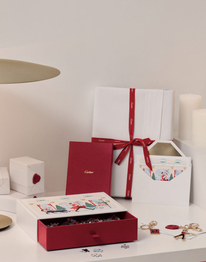 Smother yourself in holiday cheer with the exquisite Cartier Objects