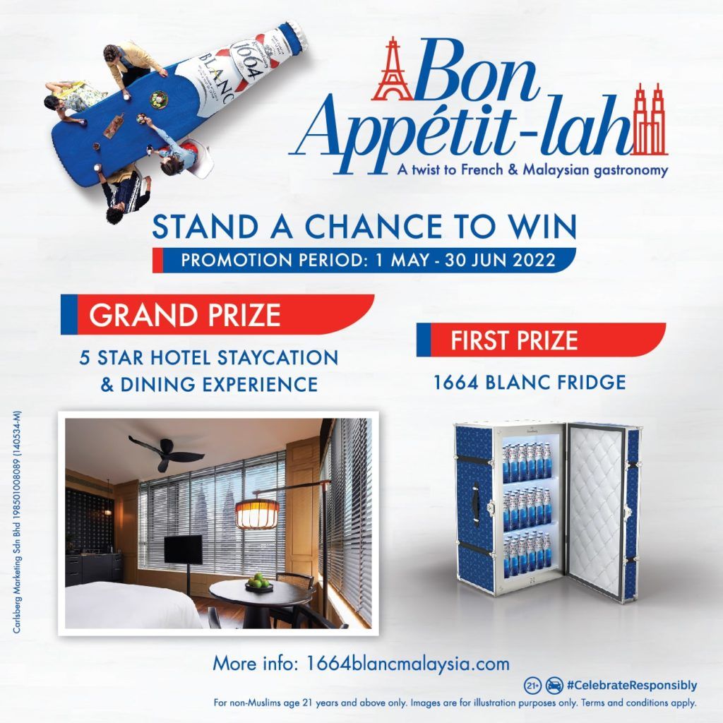 Get the best of French and Malaysian cuisines with ‘Bon Appétit-lah’ by 1664 Blanc