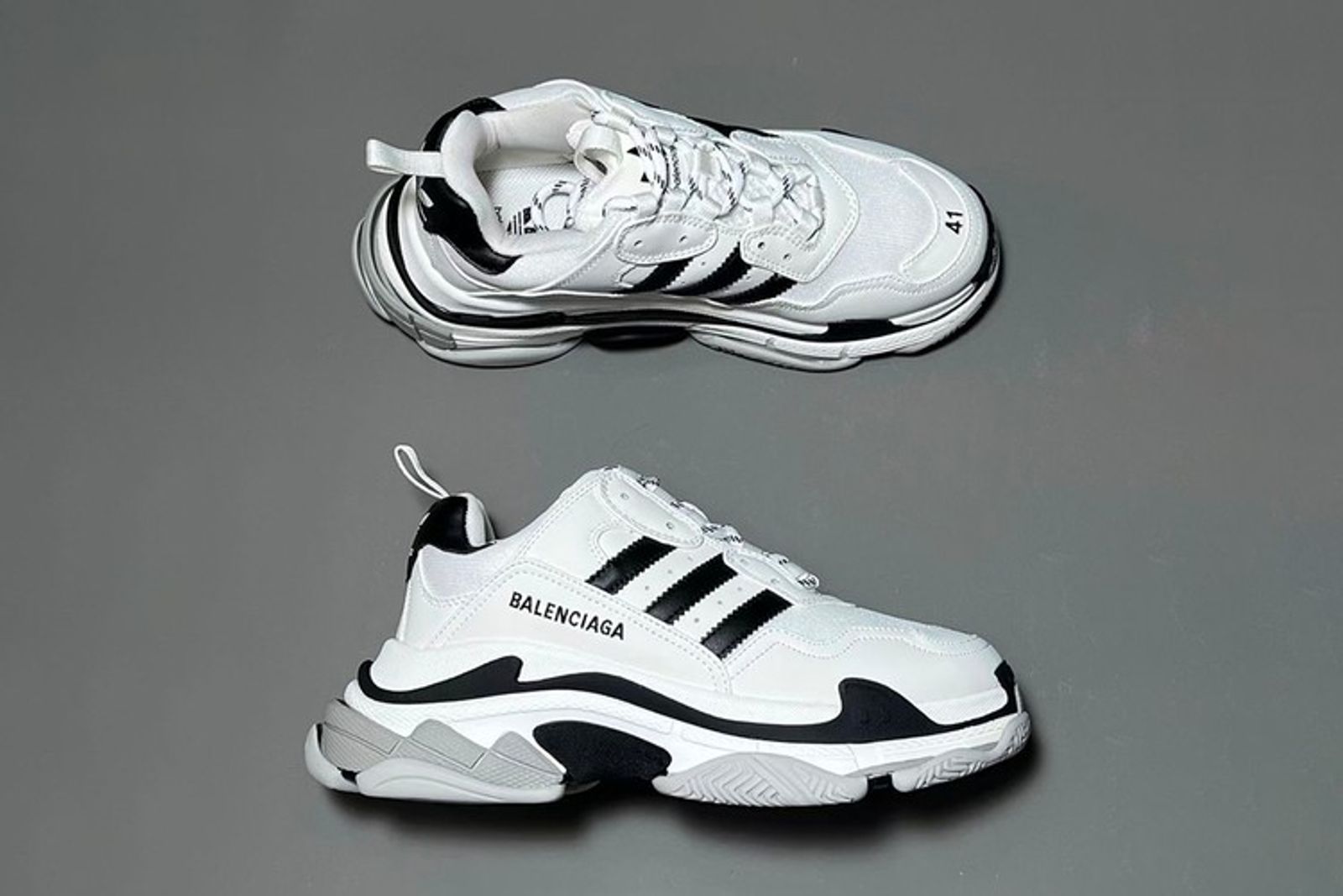 It's happening! Balenciaga x adidas collaboration debuts in New York