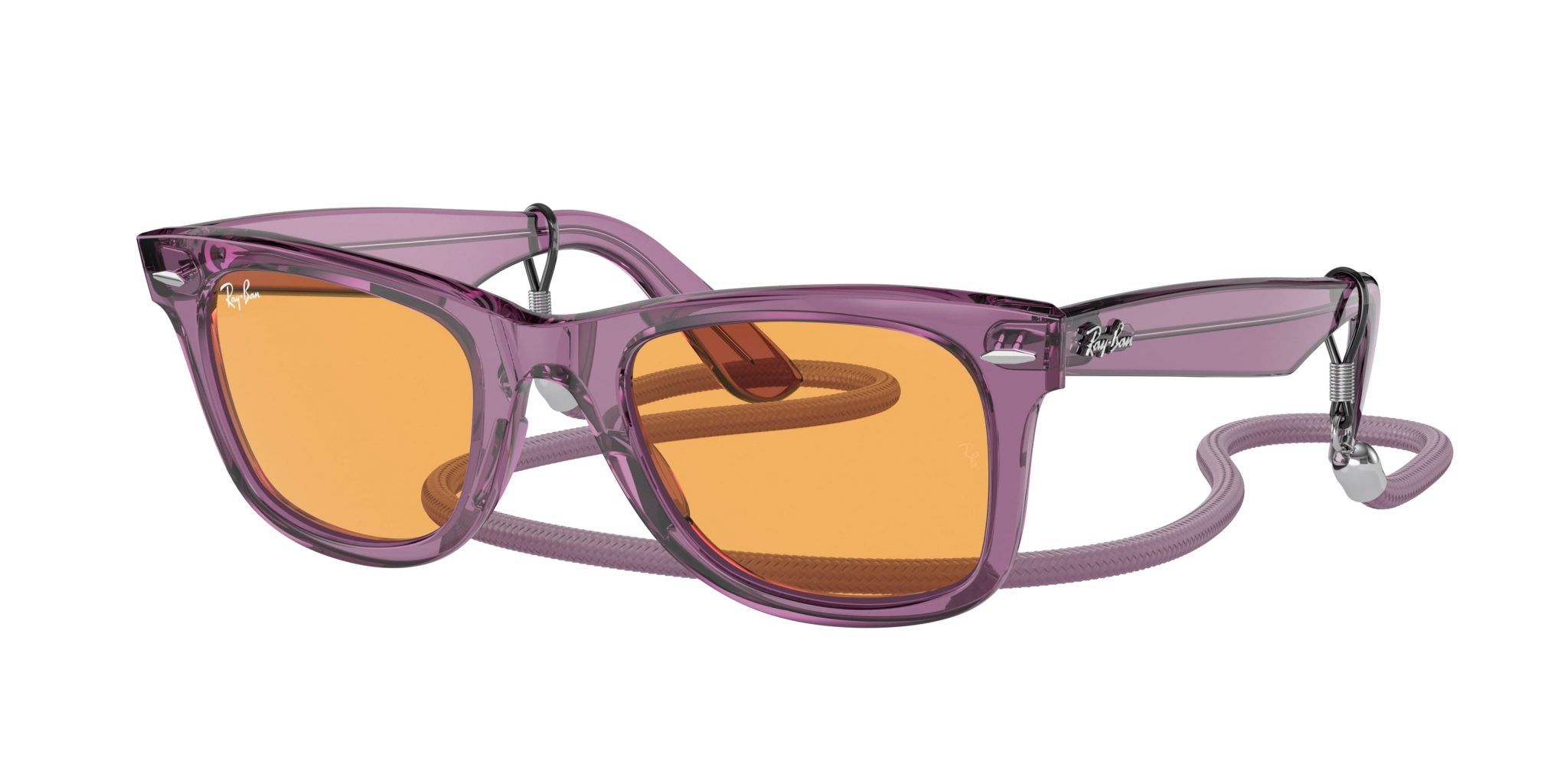 The Ray-Ban Wayfarer goes technicolour with its Colorblock Collection