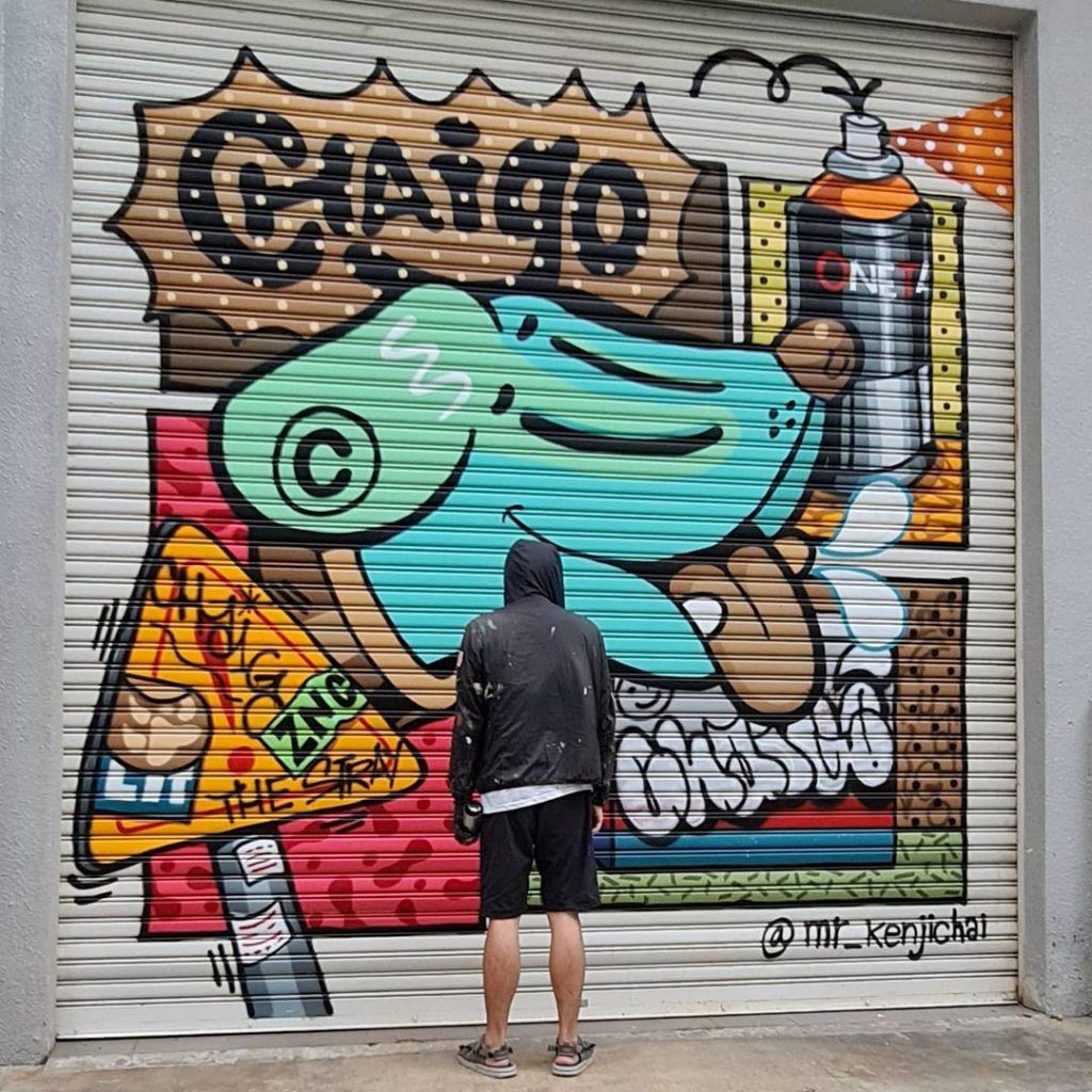 Kenji Chai on making ground in graffiti, and the growth of street art
