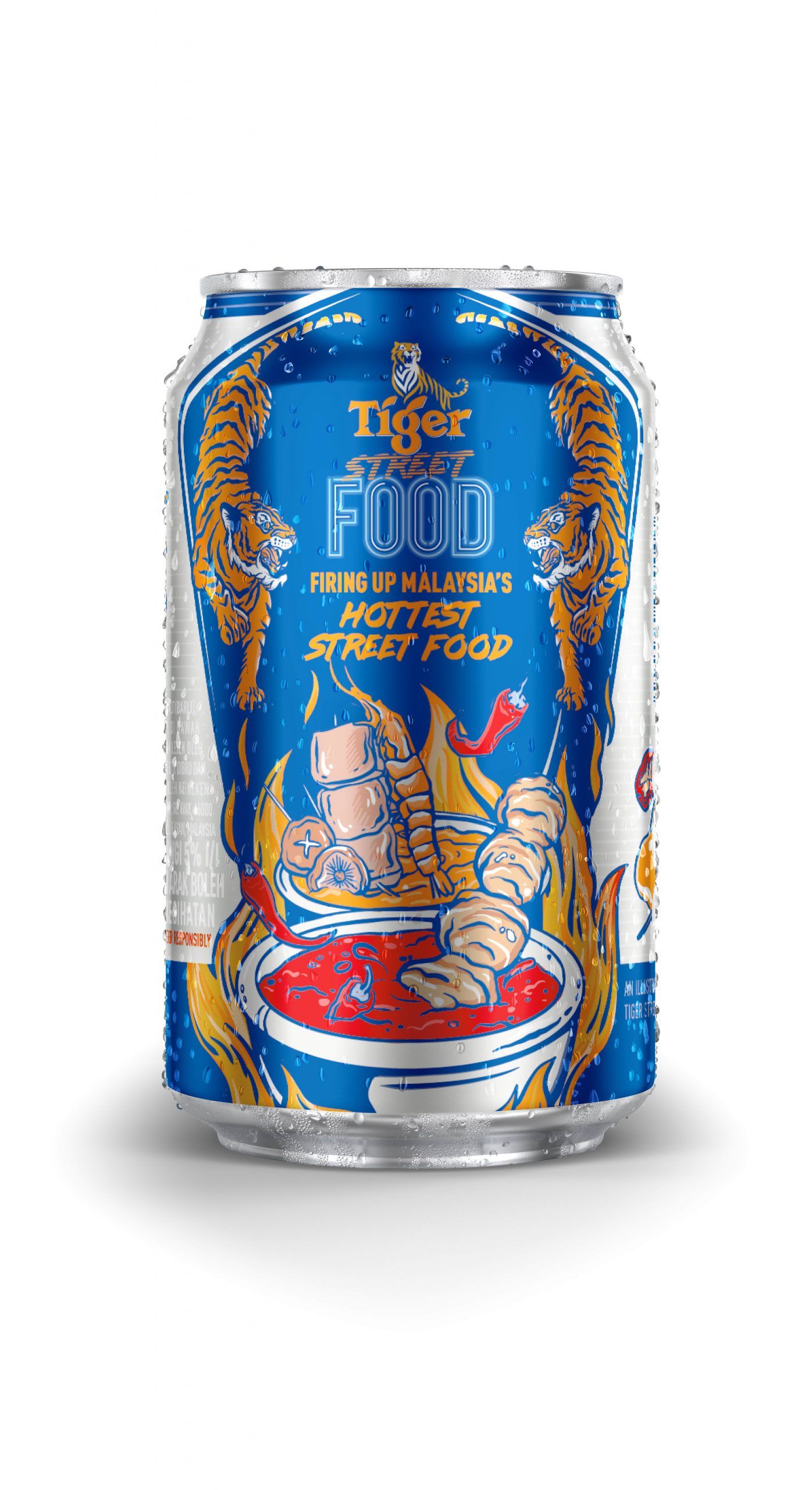 Join in the thrill of the Hottest Hunt for street food with Tiger Beer