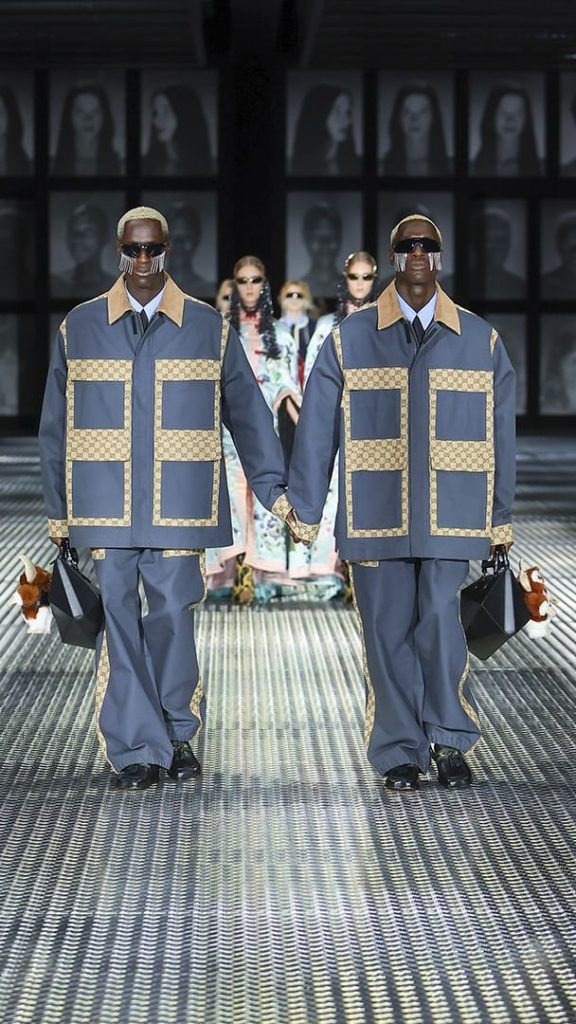 Gucci Spring 2023 takes you to Twinsburg, city of doubles