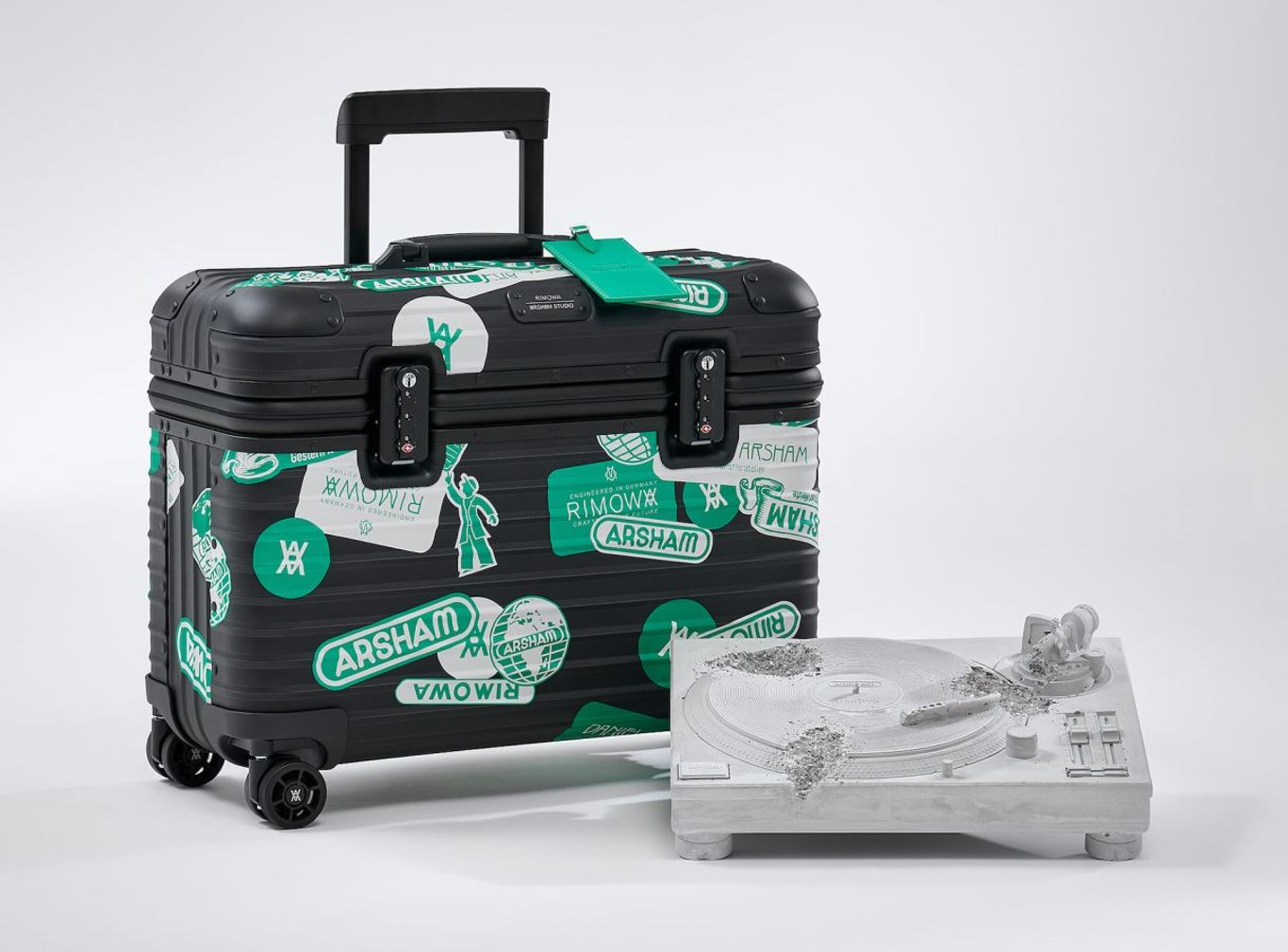 Rimowa and Daniel Arsham collaborate again, redesigning the Pilot Case