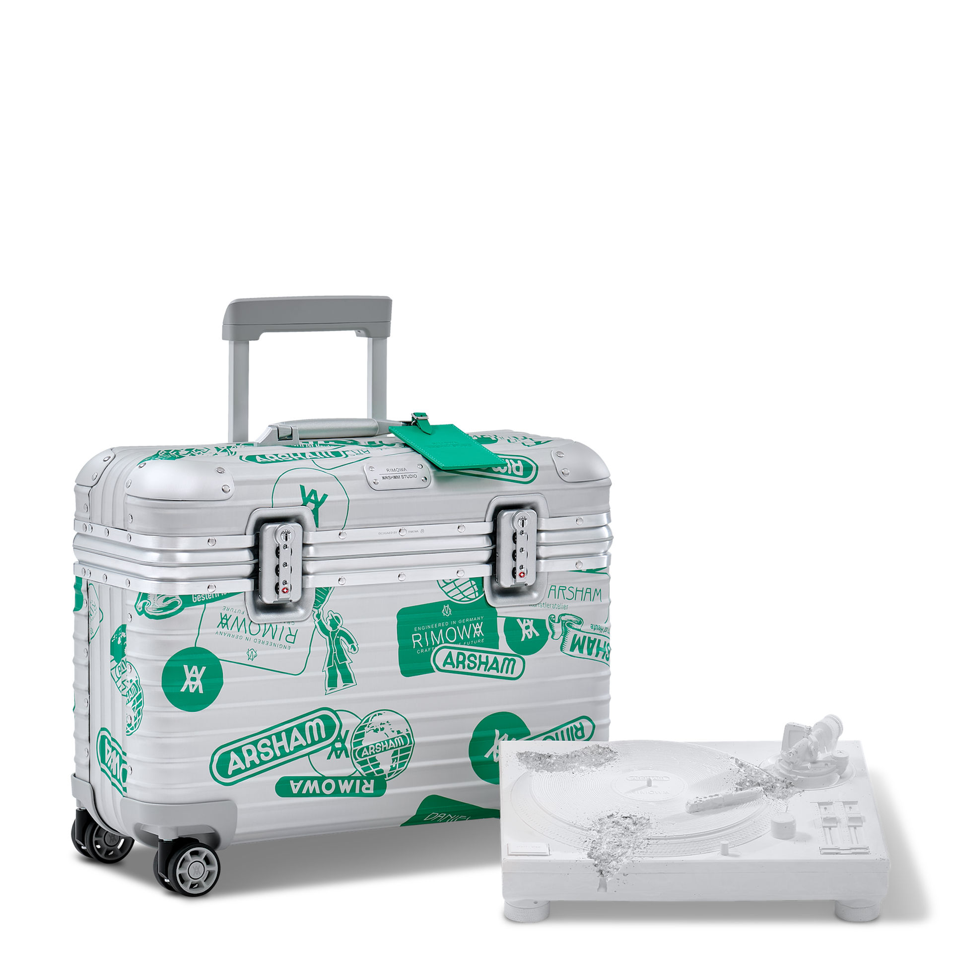 Rimowa and Daniel Arsham collaborate again, redesigning the Pilot Case