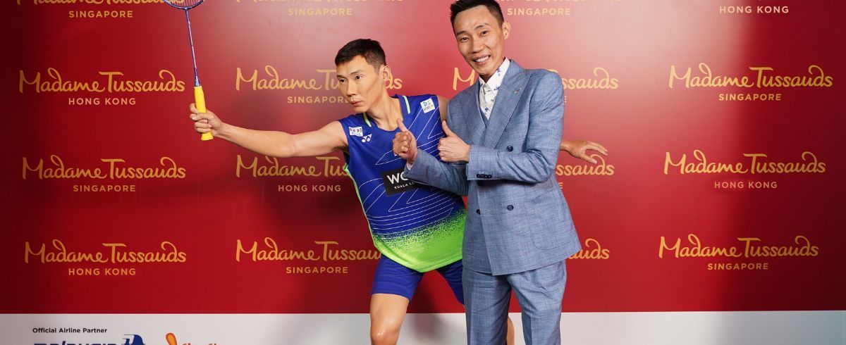 Lee Chong Wei officially has a wax figure at Madame Tussauds Singapore