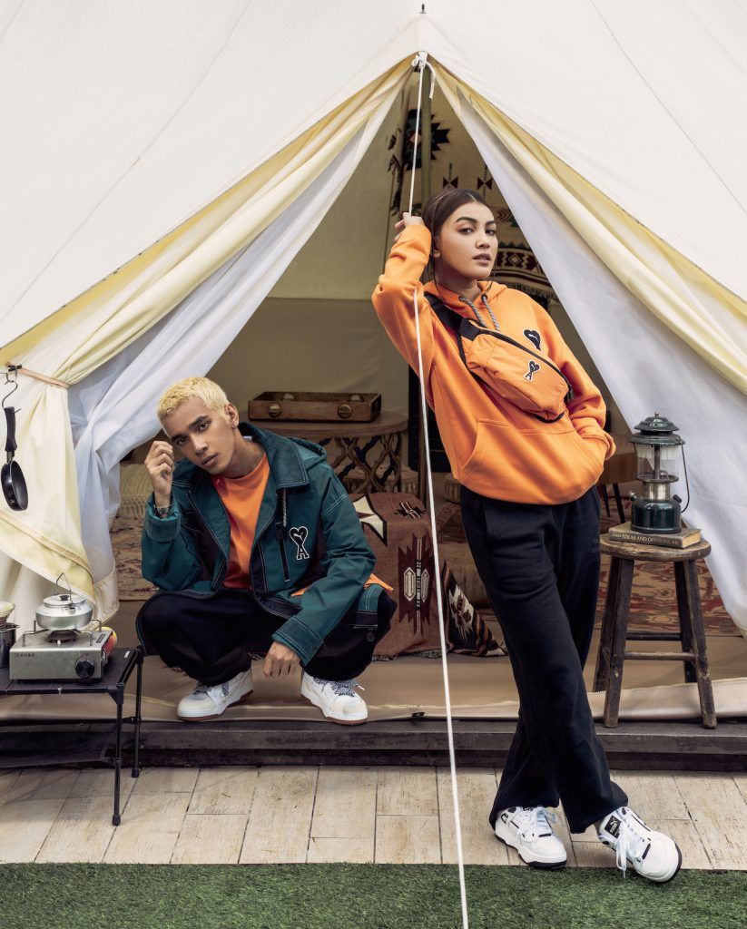 Eyka Farhana and Naim Daniel reunite on set, this time for PUMA x AMI