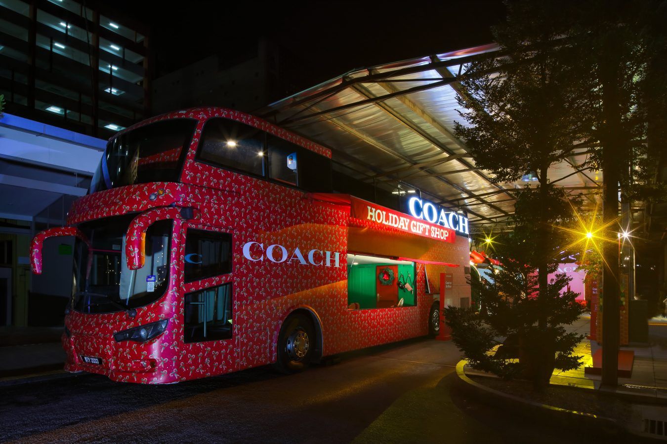 Coach rings in the holiday season with ‘Coach on the Move’