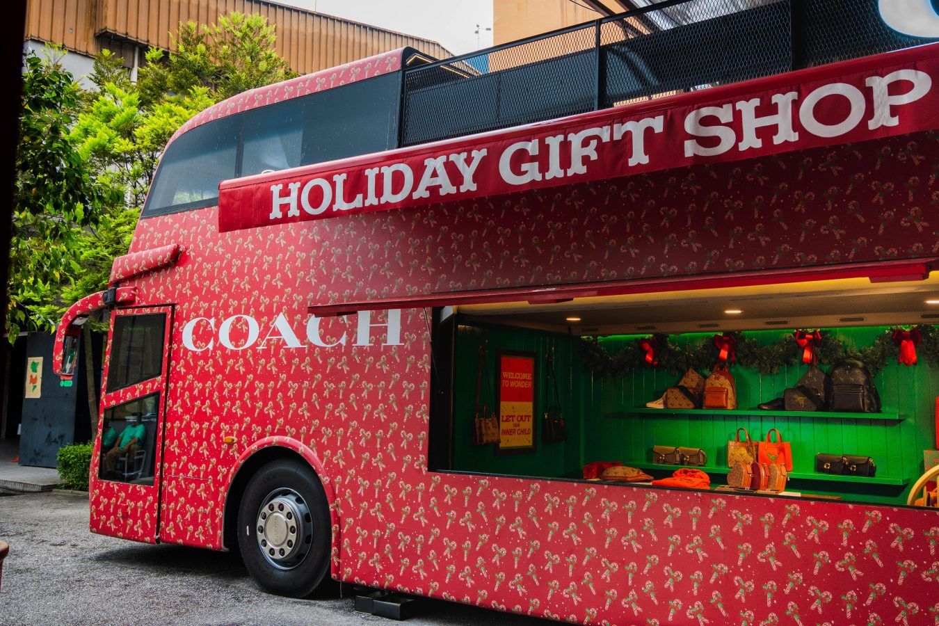 Coach rings in the holiday season with ‘Coach on the Move’