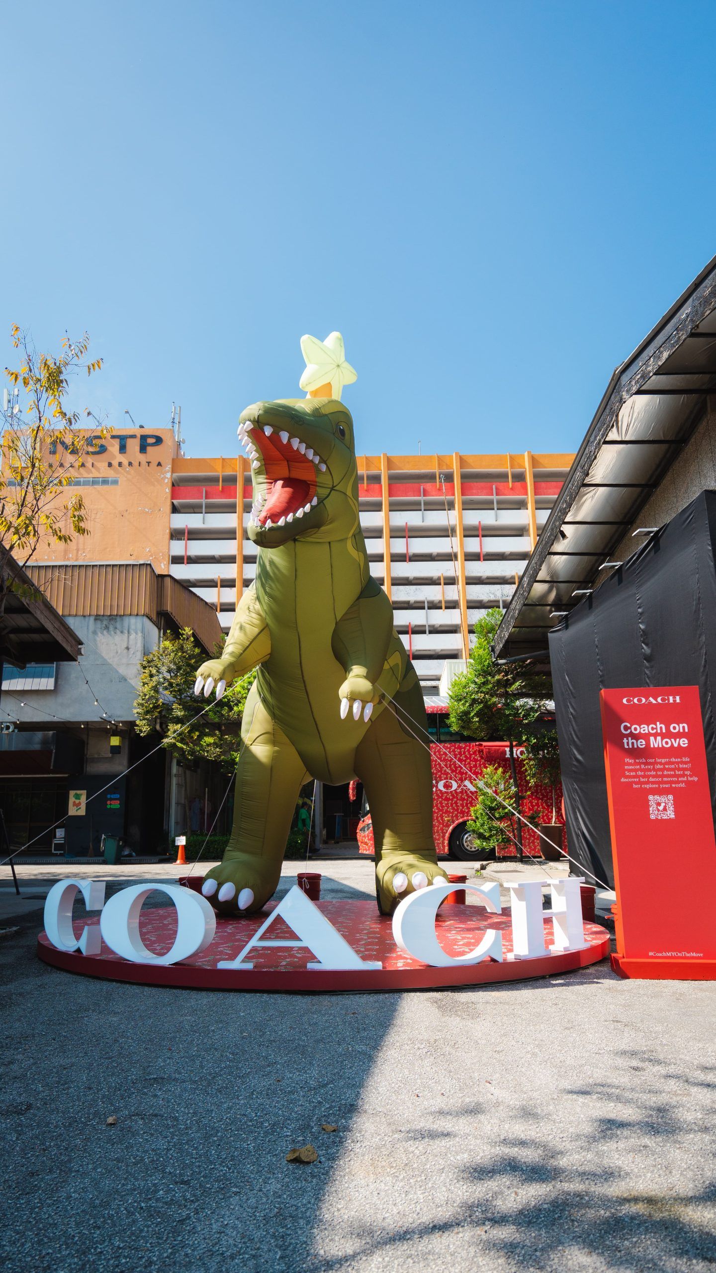 Coach rings in the holiday season with ‘Coach on the Move’