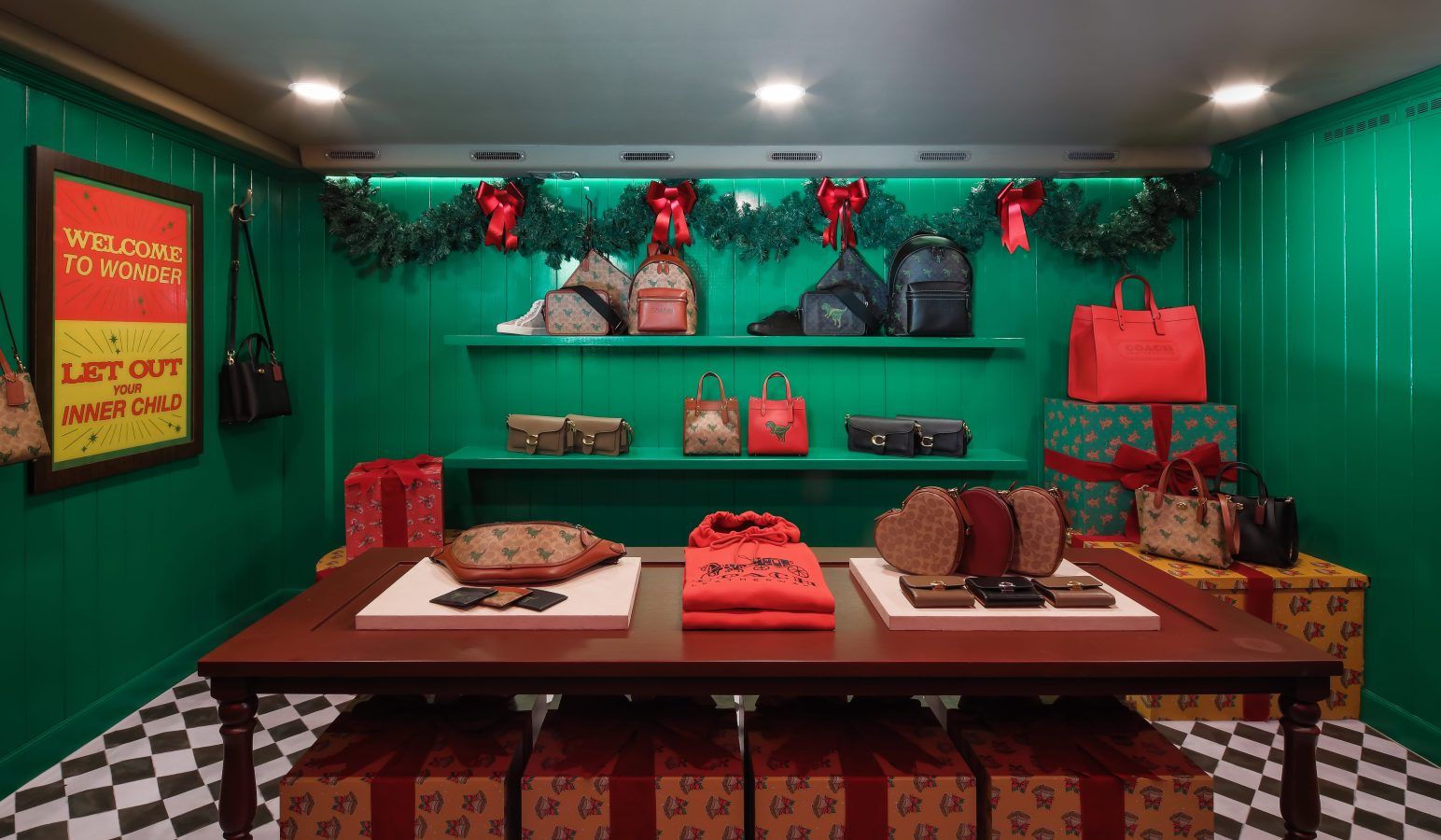 Coach rings in the holiday season with ‘Coach on the Move’