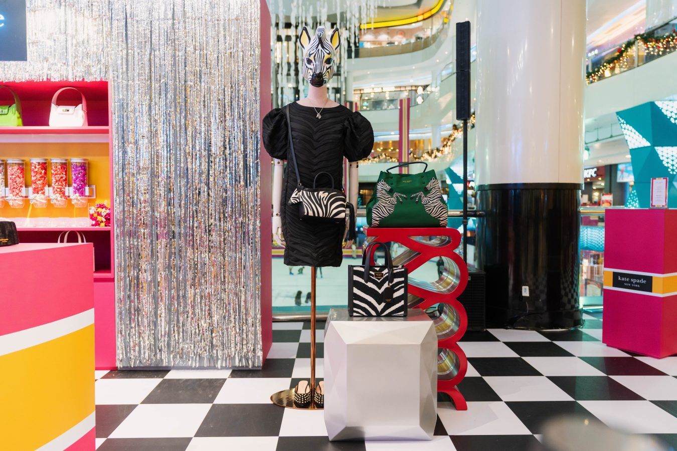 Kate Spade turns up this festive season with candy bar-inspired pop-up