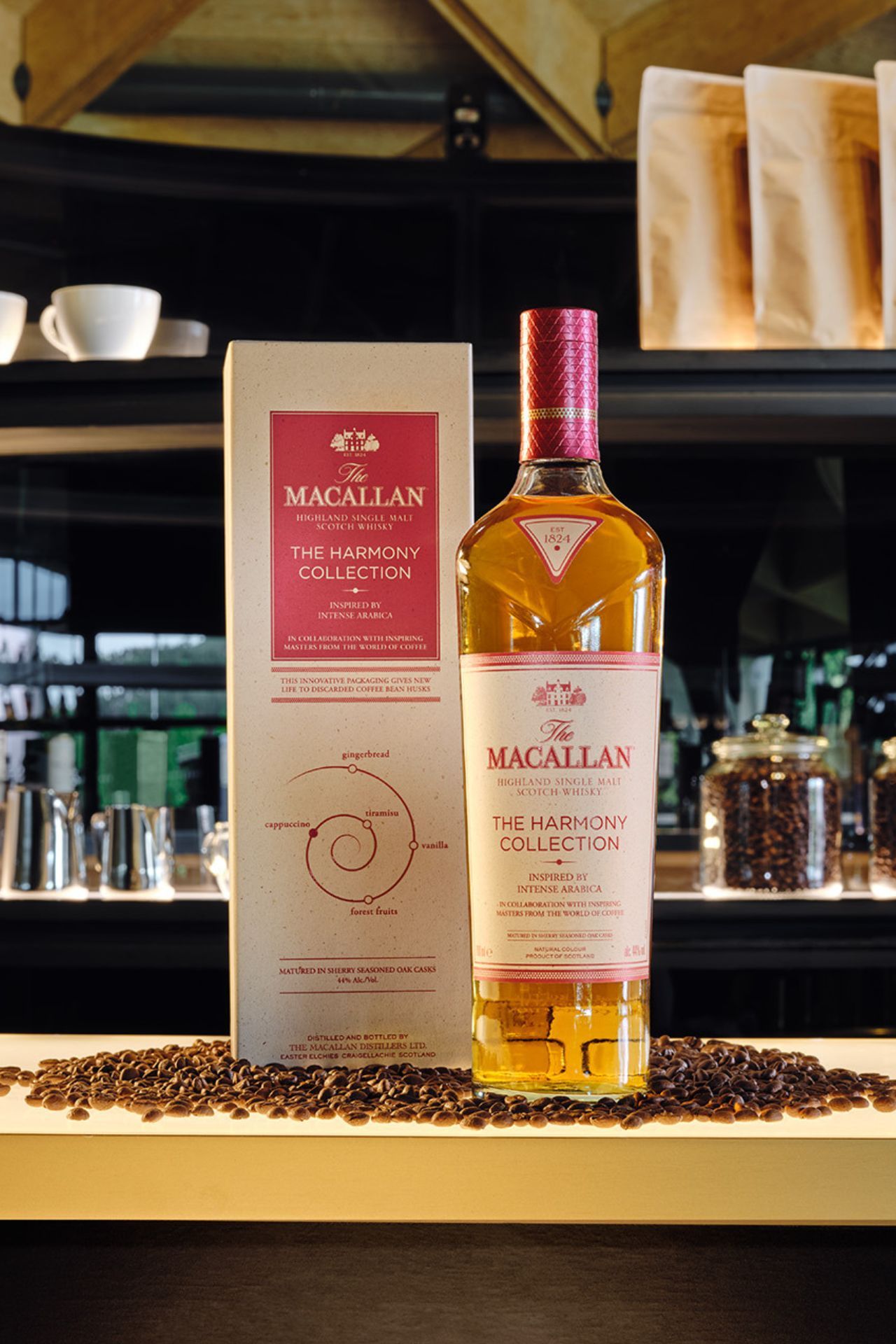 Let's get coffee-cial with The Macallan's new Harmony Collection
