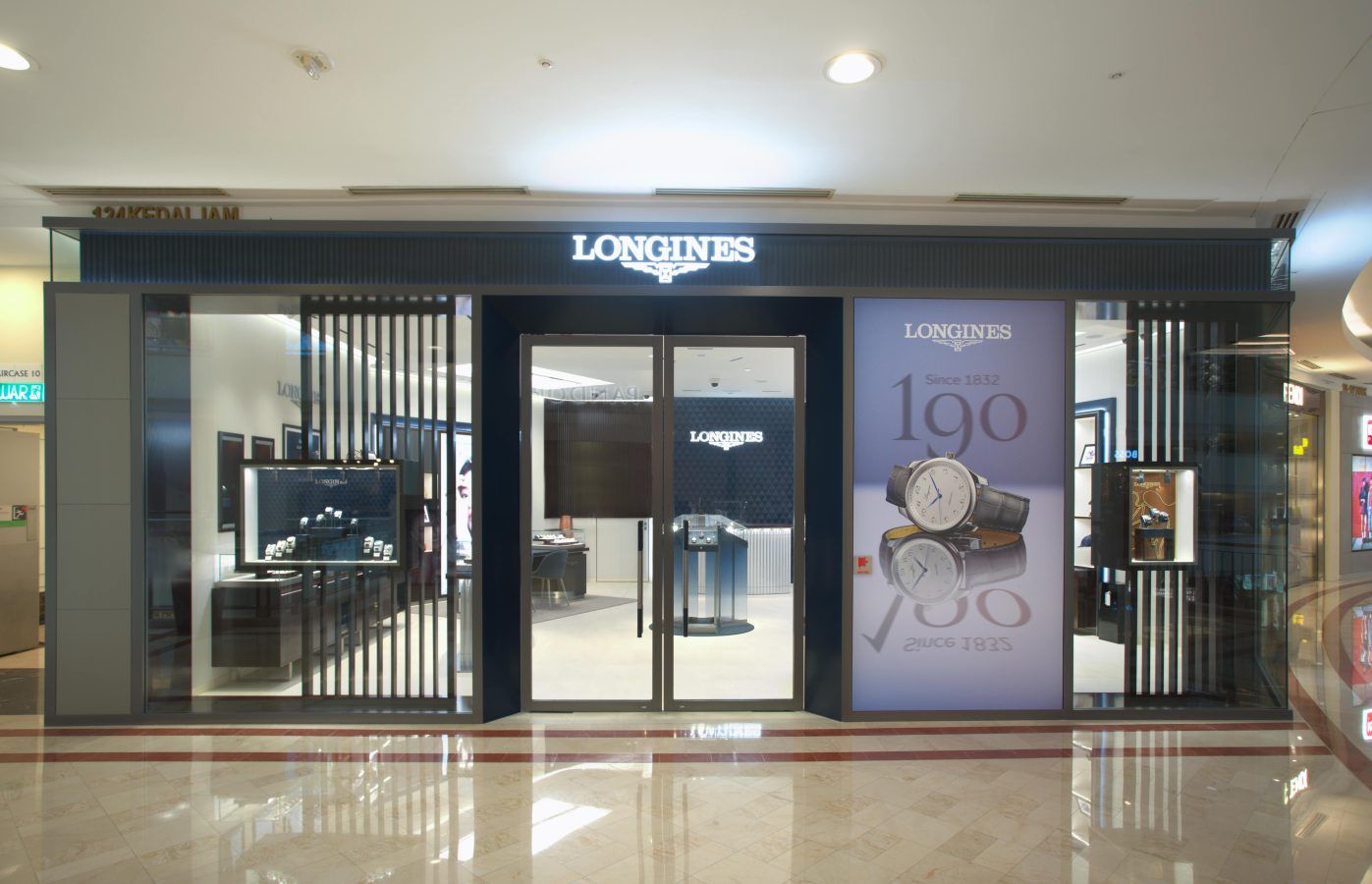 Longines combines attitude and elegance in its new Suria KLCC boutique